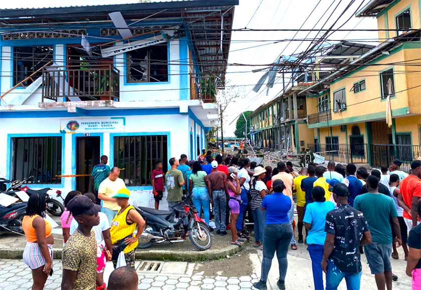 AMANACE LA POBLACIÓN DOLIDA, AFECTADA Y DESCONCERTADA POR LA EXPLOSIÓN ...